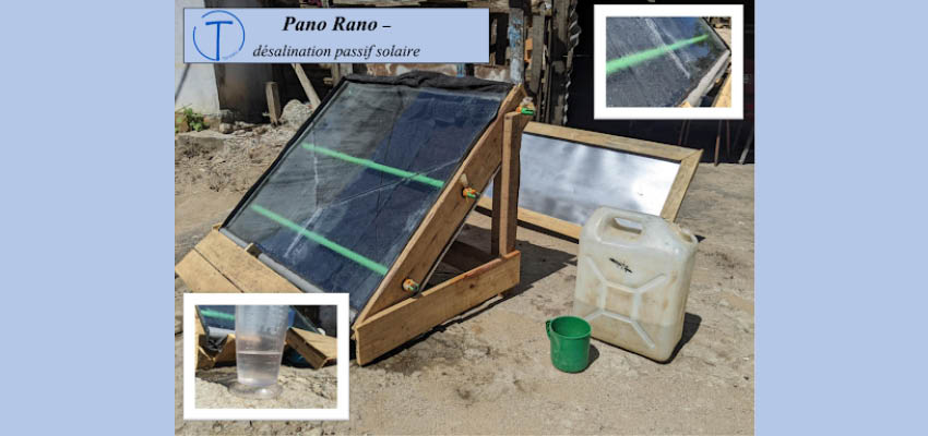 Water condenser for a Madagascar solar desalination system | MIT D-Lab
